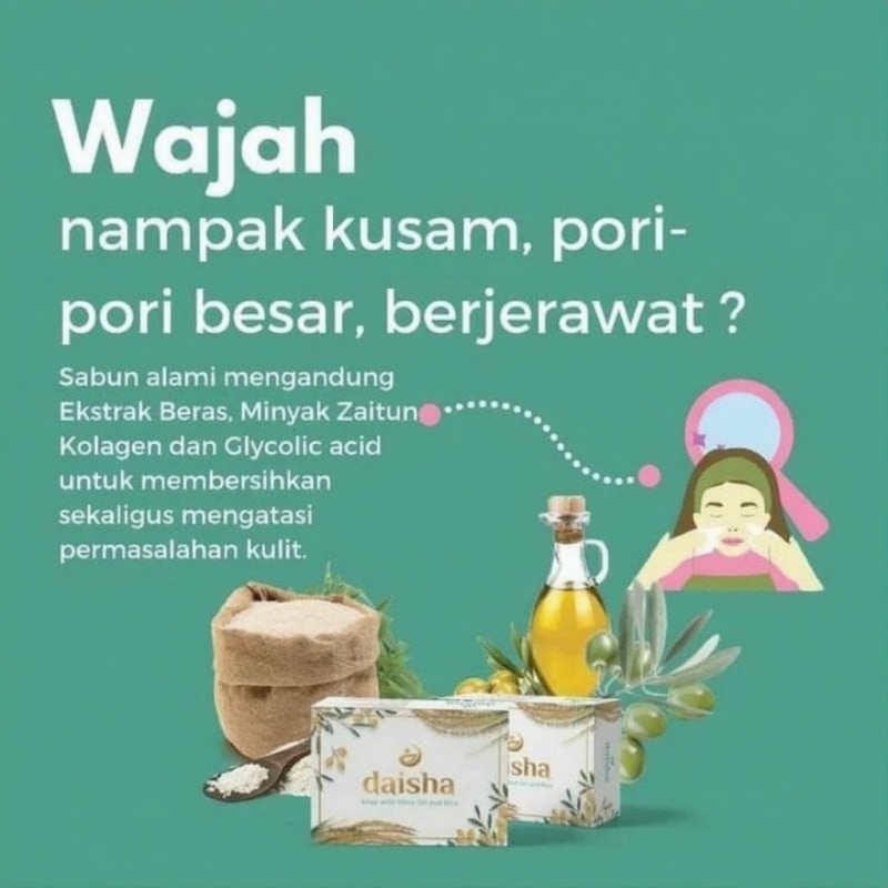 Daisha Soap (Sabun)